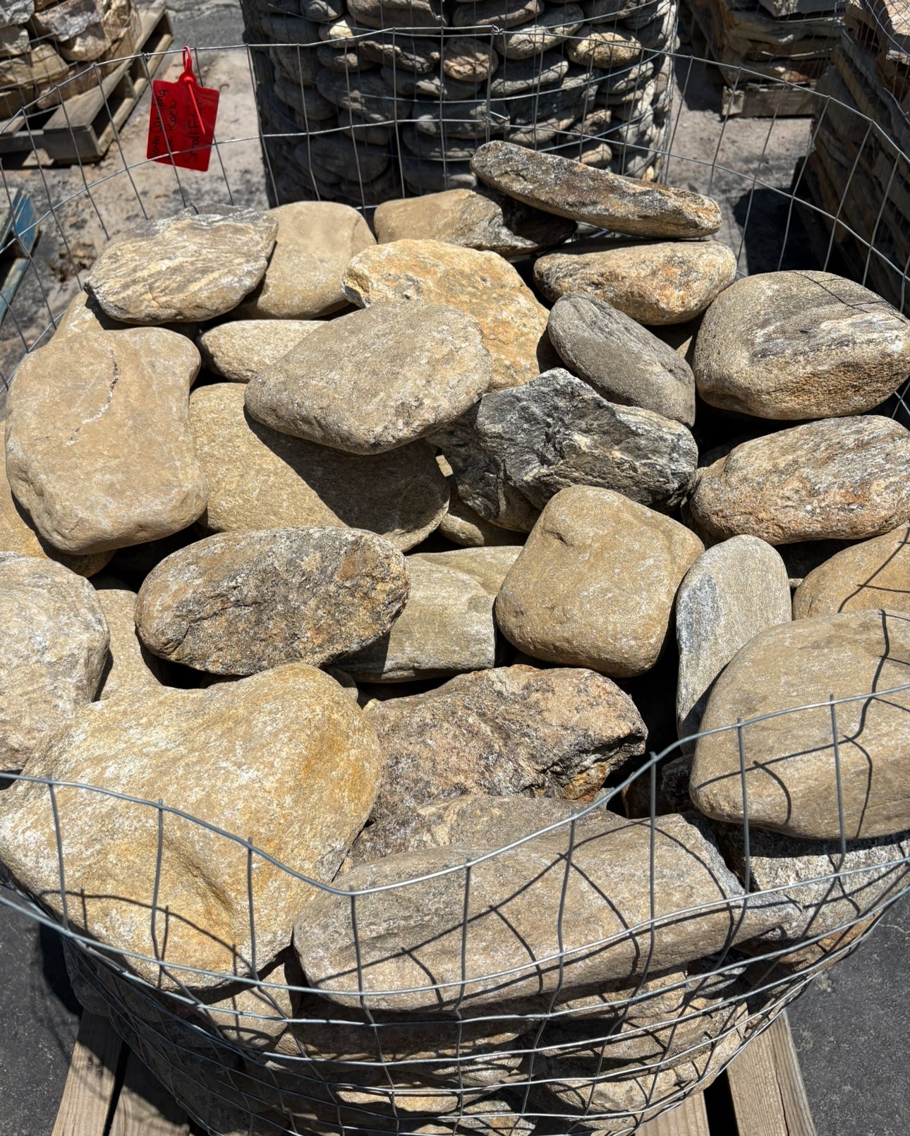 North Carolina River Rock - Small Flat | Davis Rock & Sand 1410 E 16th ...